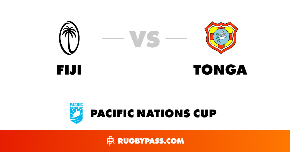 Fiji vs Tonga | Tonga vs Fiji | Match Stats | Pacific Nations Cup Live