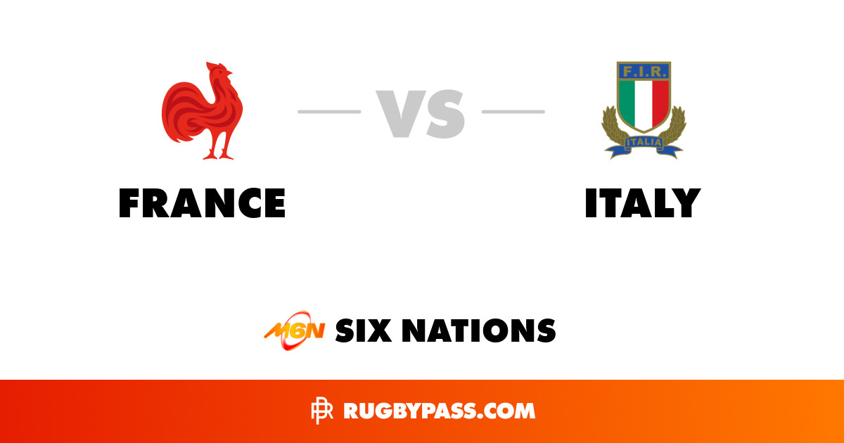 France vs Italy | Italy vs France | Match Stats | Six Nations Live