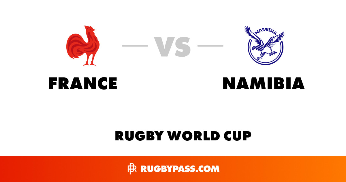 France vs Namibia | Namibia vs France | Rugby World Cup Live