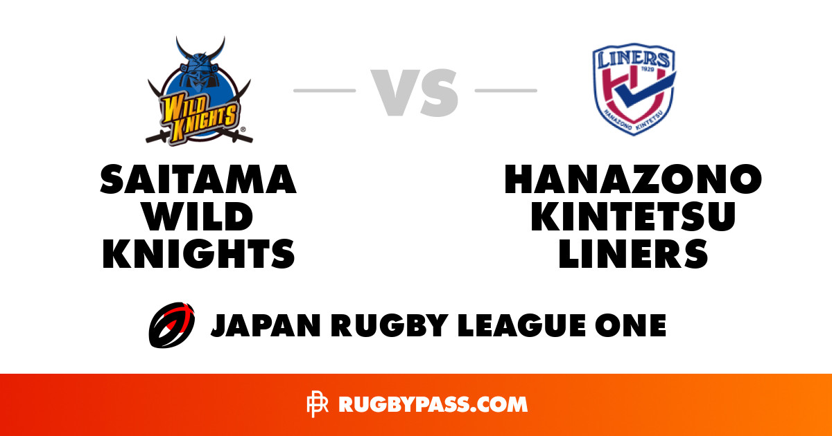 Hanazono Kintetsu Liners Vs Saitama Wild Knights Saitama Wild Knights