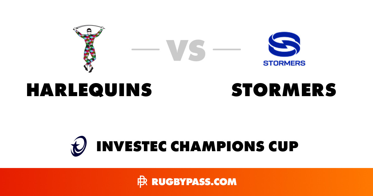 Harlequins vs Stormers | Stormers vs Harlequins | Investec Champions ...
