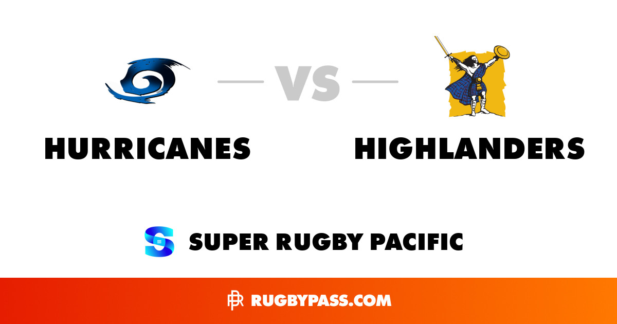 Highlanders vs Hurricanes | Live Table | RugbyPass
