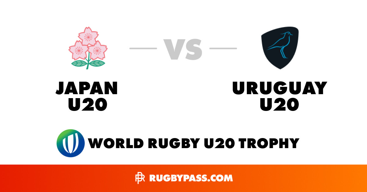Japan U20 vs Uruguay U20 | Uruguay U20 vs Japan U20 | World Rugby U20 ...