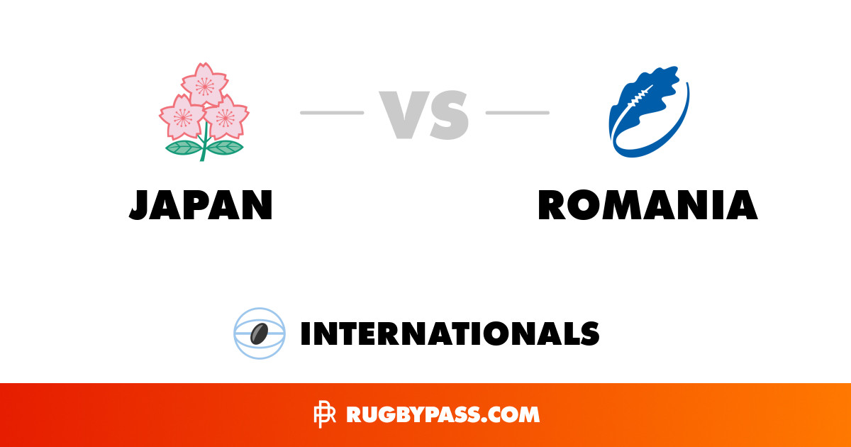 Japan vs Romania | Romania vs Japan | Internationals Live
