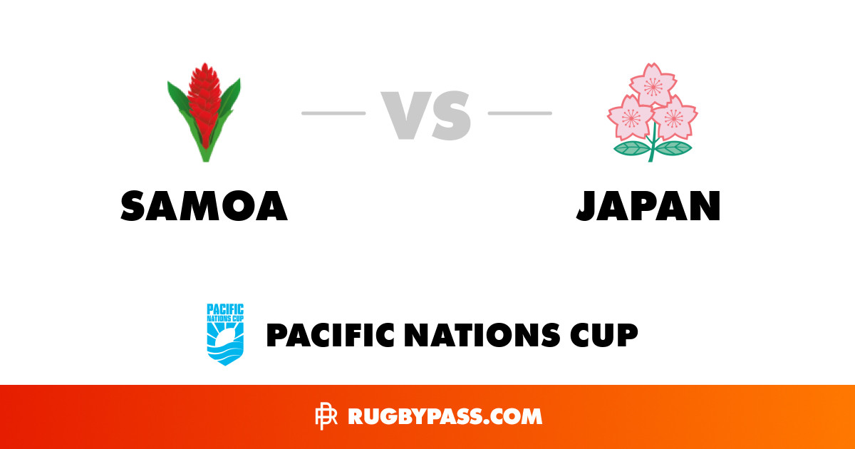 Japan vs Samoa | Samoa vs Japan | Pacific Nations Cup Live