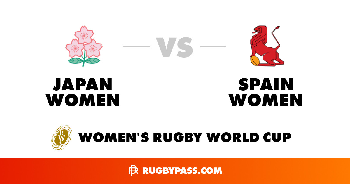 Japan Women vs Spain Women | Spain Women vs Japan Women | Women's Rugby World Cup Live