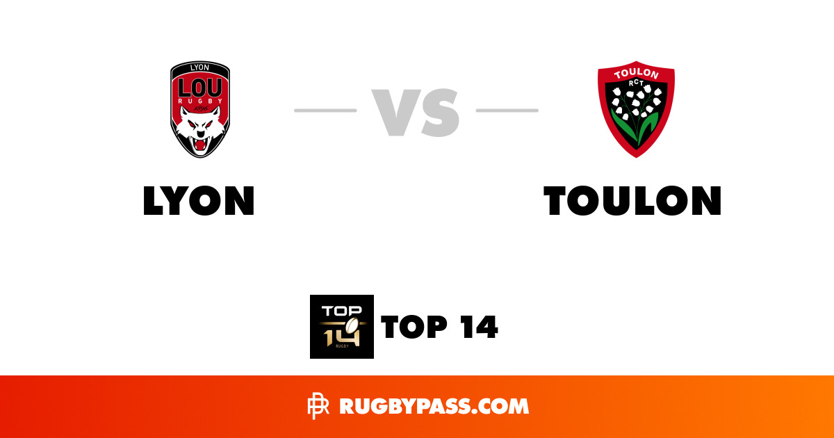 Lyon vs Toulon | Toulon vs Lyon | Top 14 Live