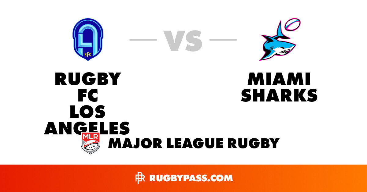 Miami Sharks vs Rugby FC Los Angeles | Rugby FC Los Angeles vs Miami ...