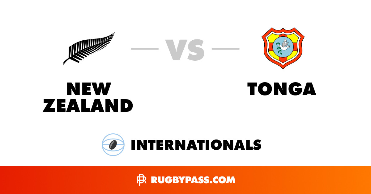 New Zealand vs Tonga | Tonga vs New Zealand | Match Stats ...