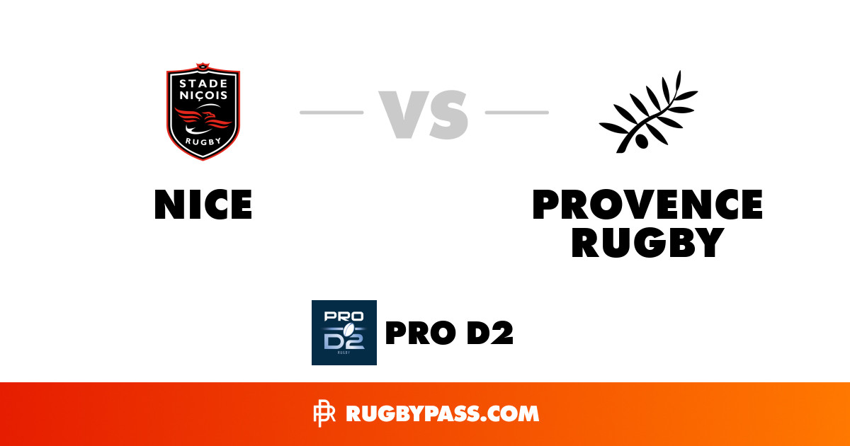 Nice vs Provence Rugby | Provence Rugby vs Nice | Pro D2 Live