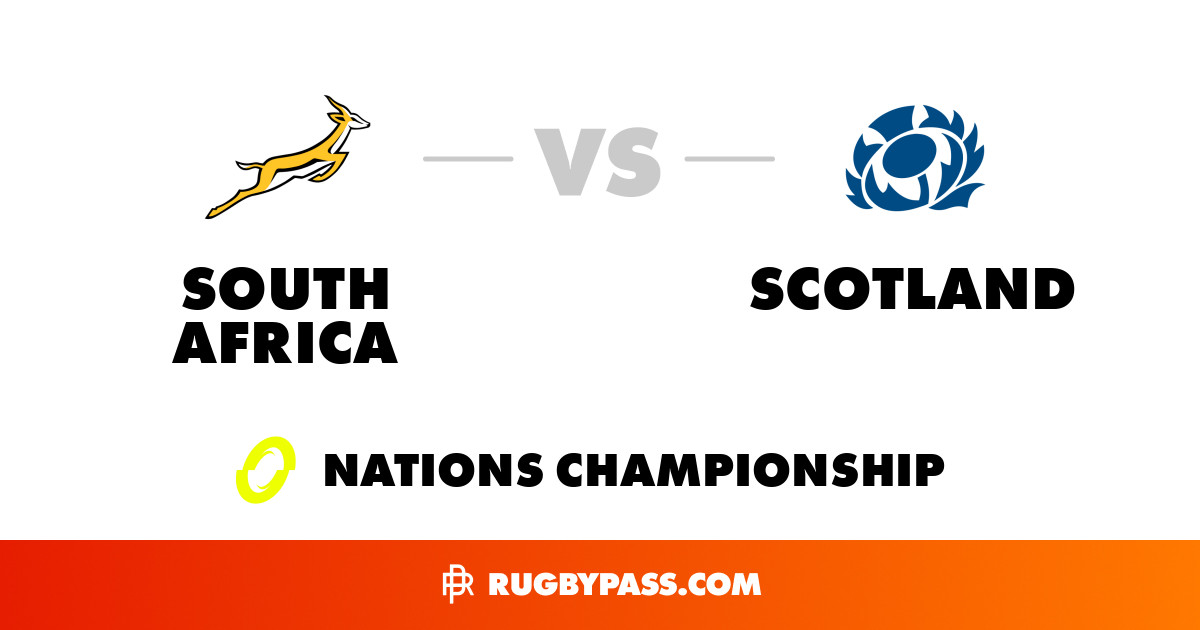 Scotland vs South Africa | South Africa vs Scotland | Nations ...