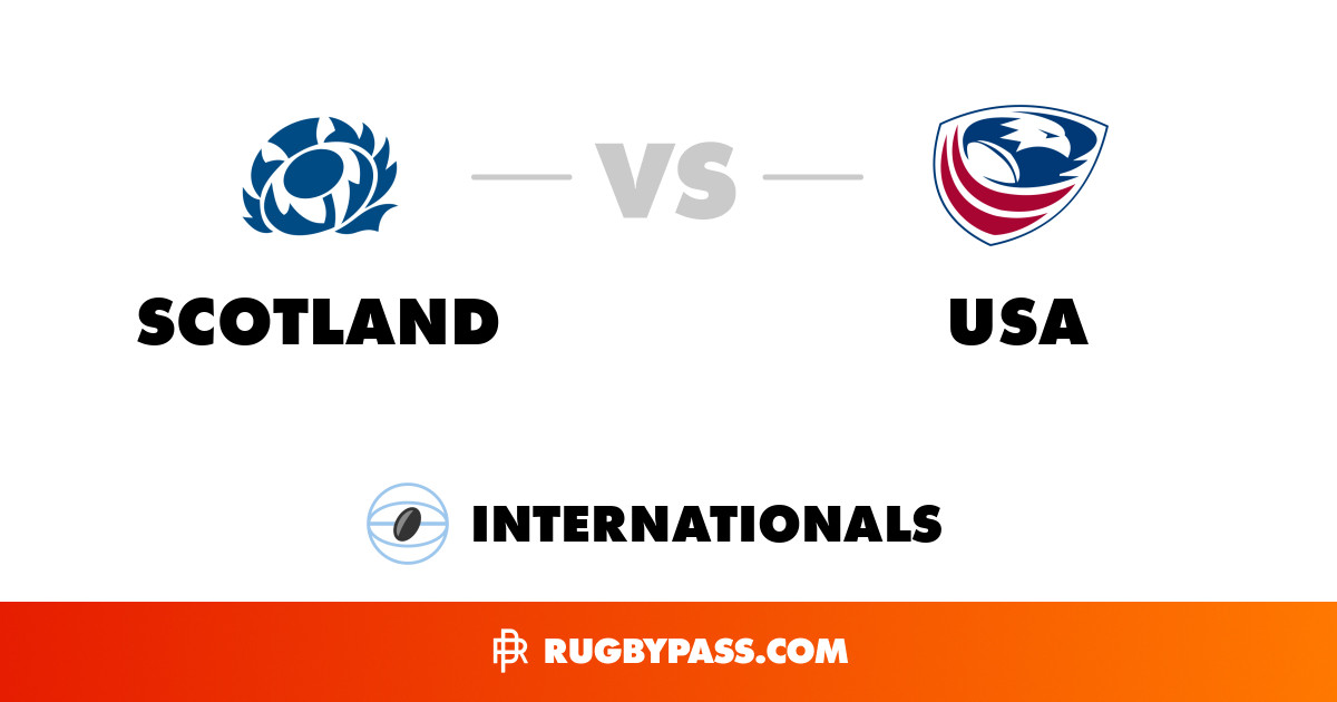 Scotland vs USA | USA vs Scotland | Head to Head Stats Internationals Live