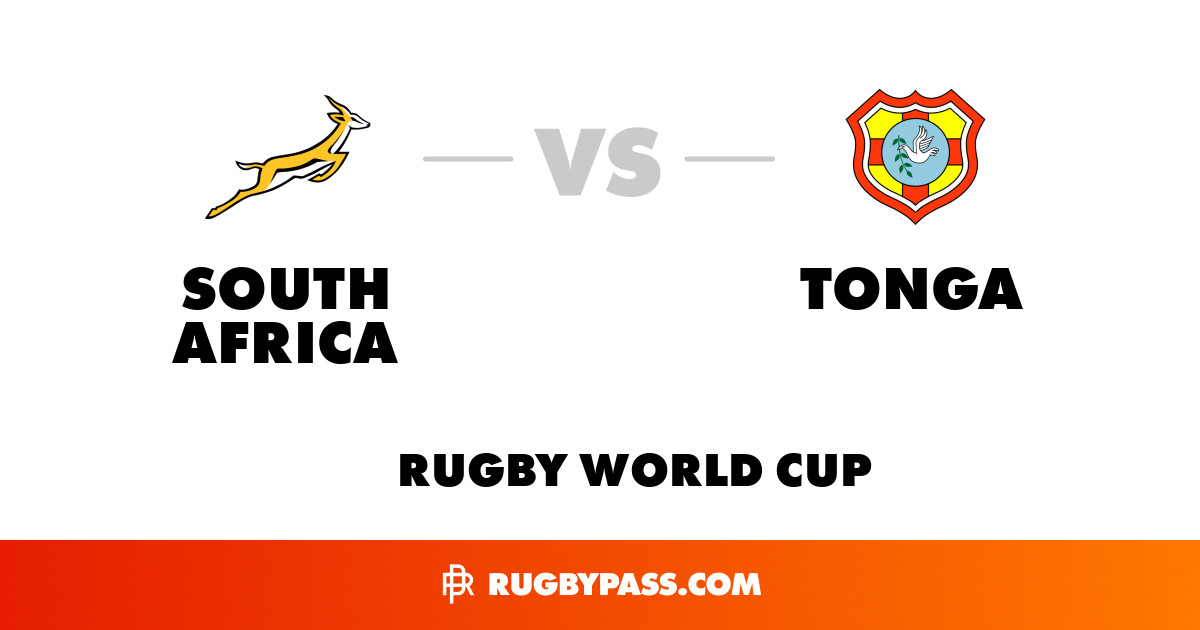 South Africa vs Tonga | Tonga vs South Africa | Match Stats | Rugby ...