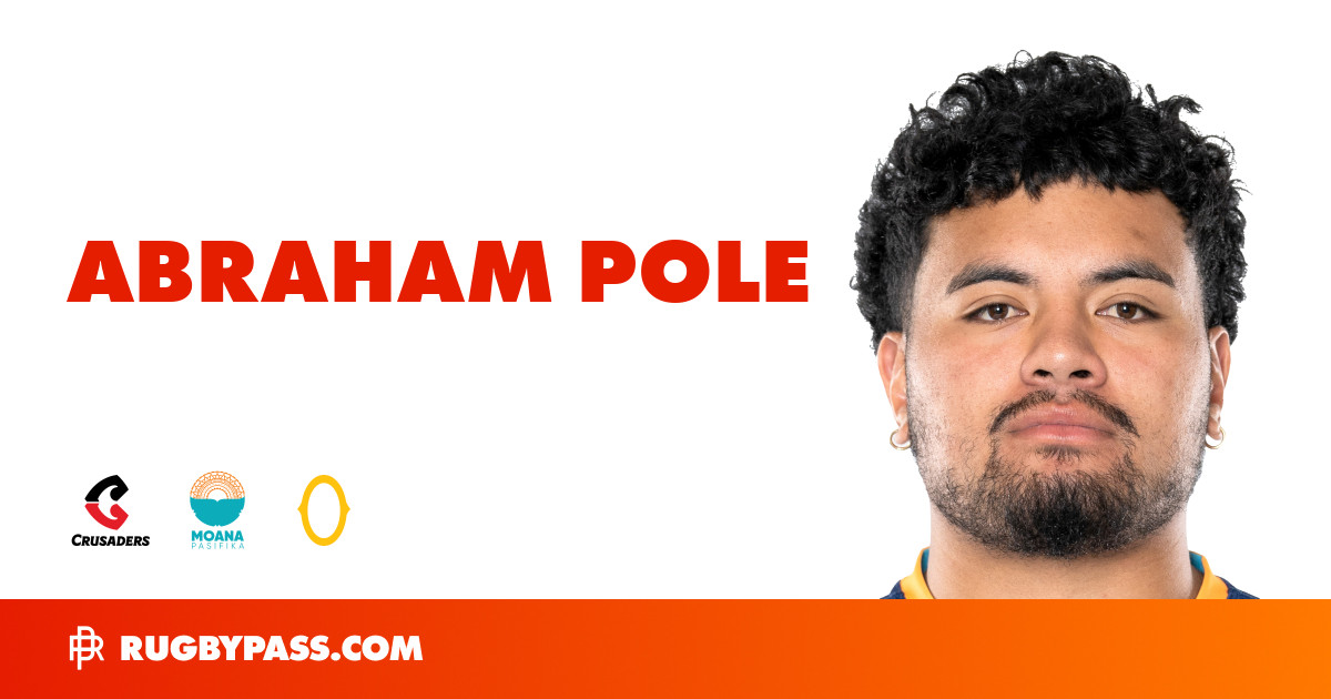 Abraham Pole Rugby Bio | News, Stats, Age, Height & Team | RugbyPass