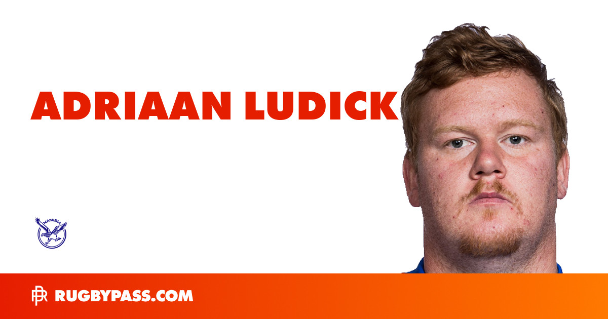 Adriaan Ludick Rugby Bio | News, Stats, Age, Height & Team | RugbyPass