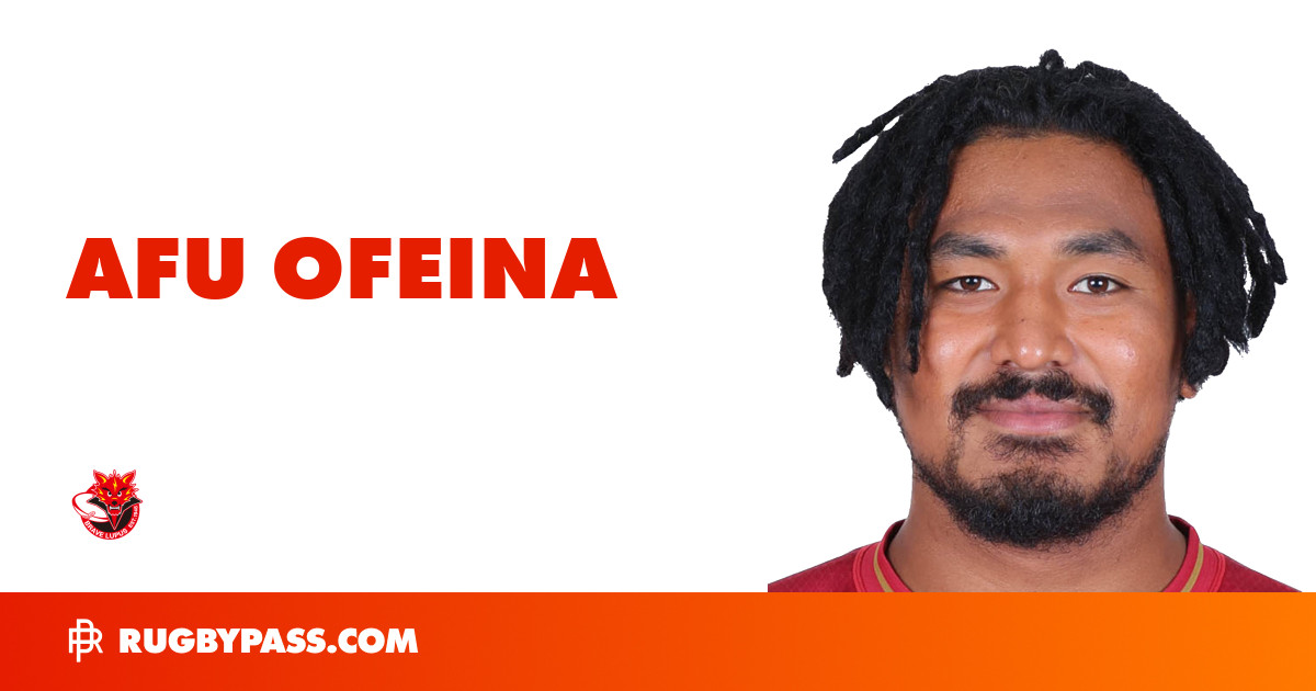 Afu Ofeina Rugby Bio | News, Stats, Age, Height & Team | RugbyPass