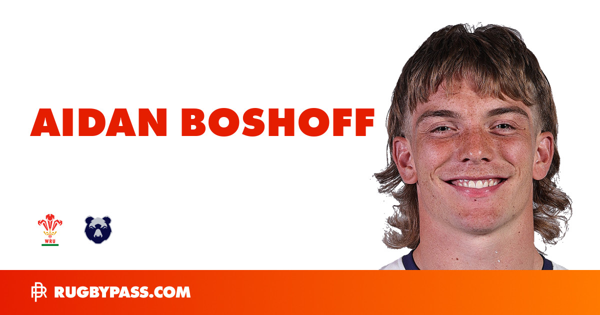 Aidan Boshoff Rugby Bio | News, Stats, Age, Height & Team | RugbyPass