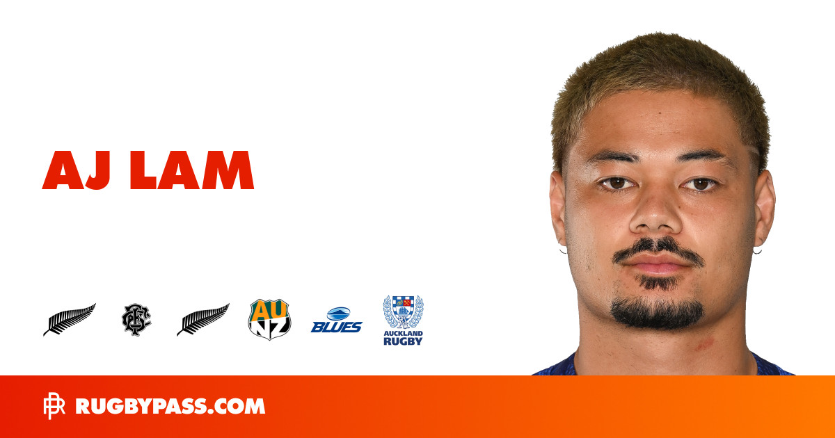 AJ Lam Rugby Bio | News, Stats, Age, Height & Team | RugbyPass