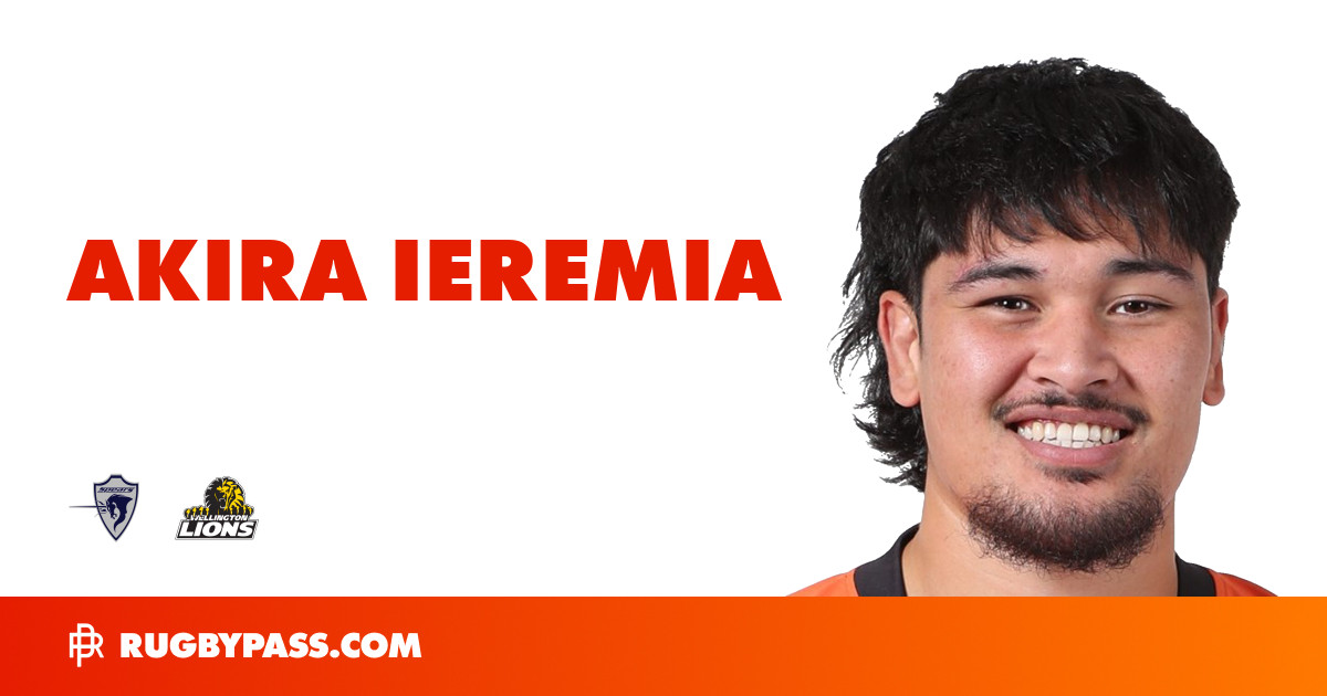 Akira Ieremia Rugby Bio | News, Stats, Age, Height & Team | RugbyPass