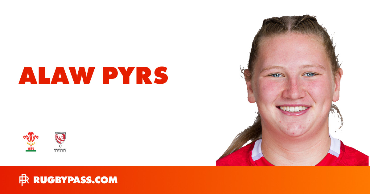 Alaw Pyrs Rugby Bio | News, Stats, Age, Height & Team | RugbyPass
