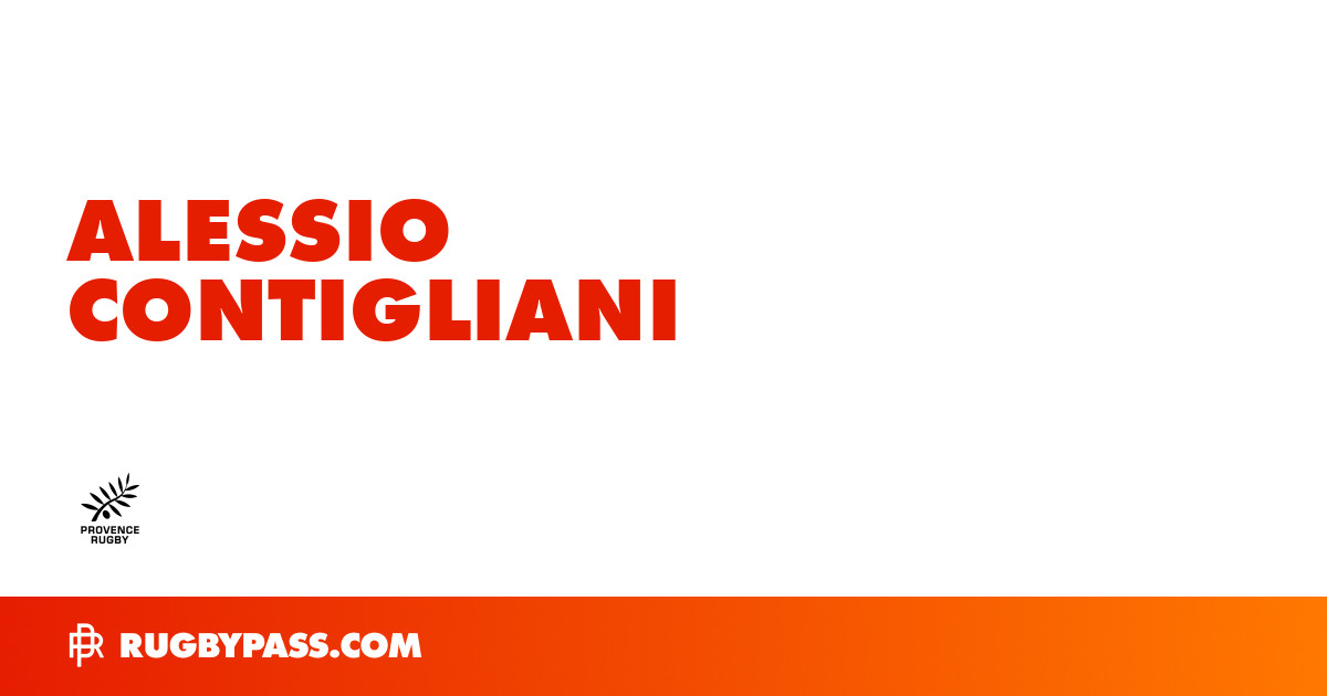 Alessio Contigliani Rugby Bio | News, Stats, Age, Height & Team | RugbyPass