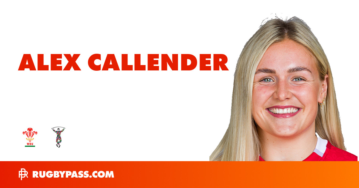 Alex Callender Rugby Bio | News, Stats, Age, Height & Team | RugbyPass