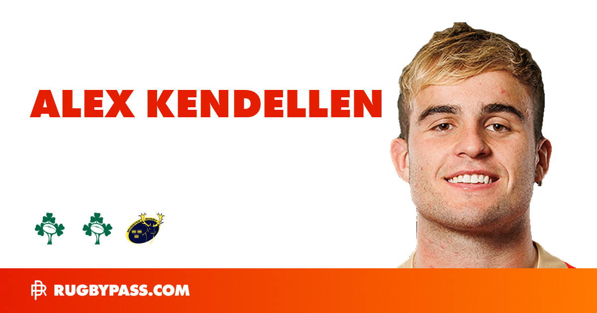 Alex Kendellen Rugby Bio | News, Stats, Age, Height & Team | RugbyPass