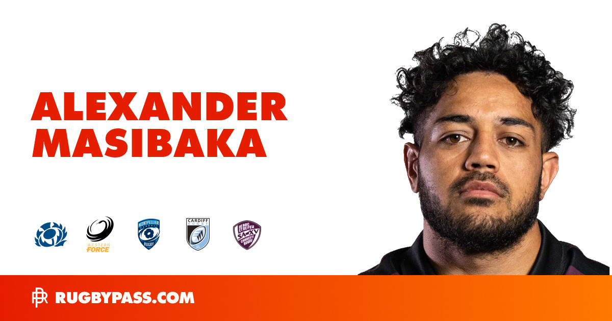 Alexander Masibaka Rugby Bio | News, Stats, Age, Height & Team | RugbyPass