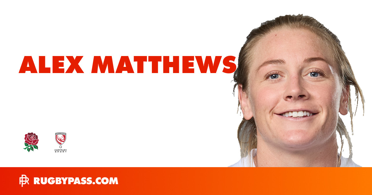 Alex Matthews Rugby Bio | News, Stats, Age, Height & Team | RugbyPass