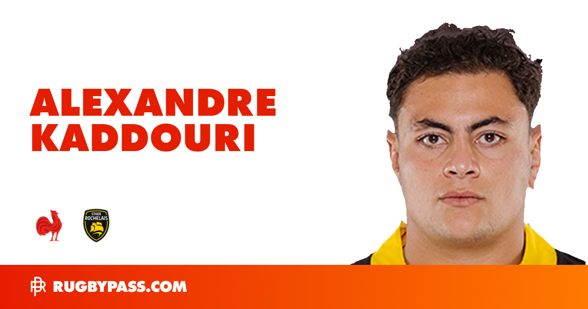 Alexandre Kaddouri Rugby Bio | News, Stats, Age, Height & Team | RugbyPass