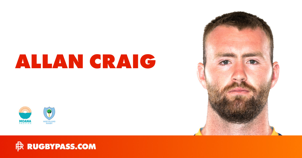 Allan Craig Rugby Bio | News, Stats, Age, Height & Team | RugbyPass