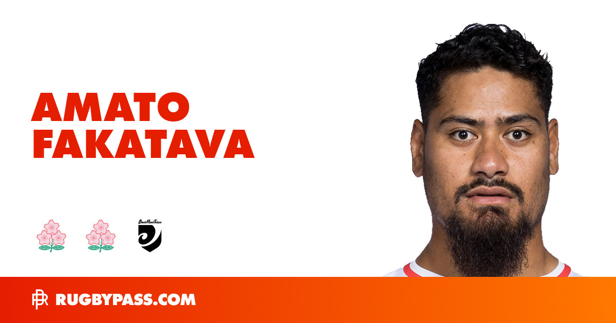 Amato Fakatava Rugby Bio | News, Stats, Age, Height & Team | RugbyPass