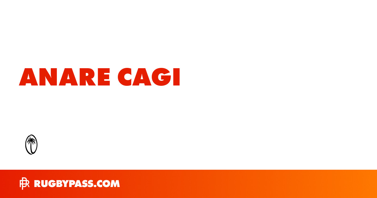 Anare Cagi Rugby Bio | News, Stats, Age, Height & Team | RugbyPass