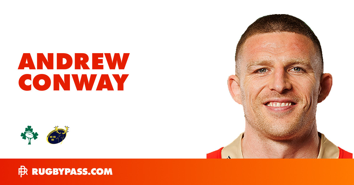 Andrew Conway Rugby Bio | News, Stats, Age, Height & Team | RugbyPass