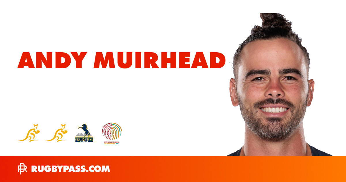 Andy Muirhead Rugby Bio | News, Stats, Age, Height & Team | RugbyPass