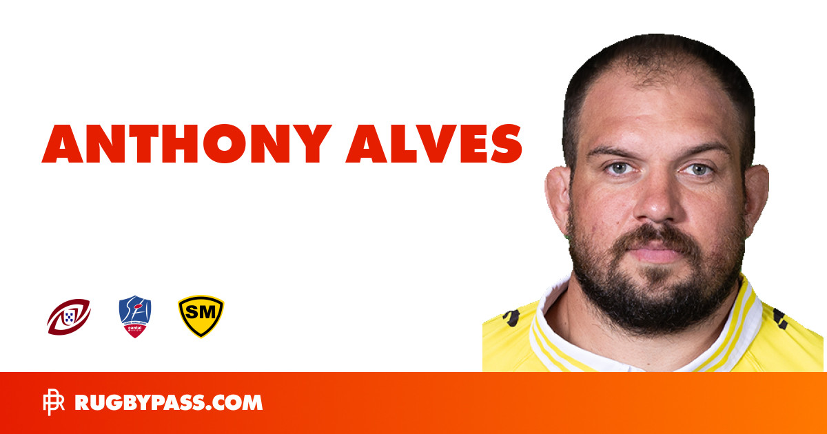 Anthony Alves Rugby Bio | News, Stats, Age, Height & Team | RugbyPass