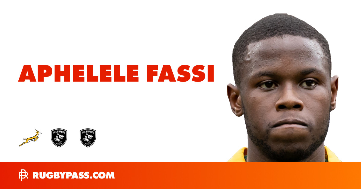 Aphelele Fassi Rugby Bio | News, Stats, Age, Height & Team | RugbyPass