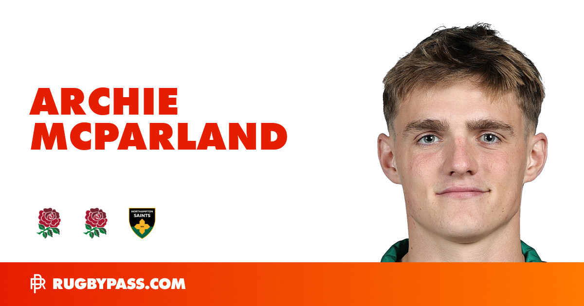 Archie McParland Rugby Bio | News, Stats, Age, Height & Team | RugbyPass