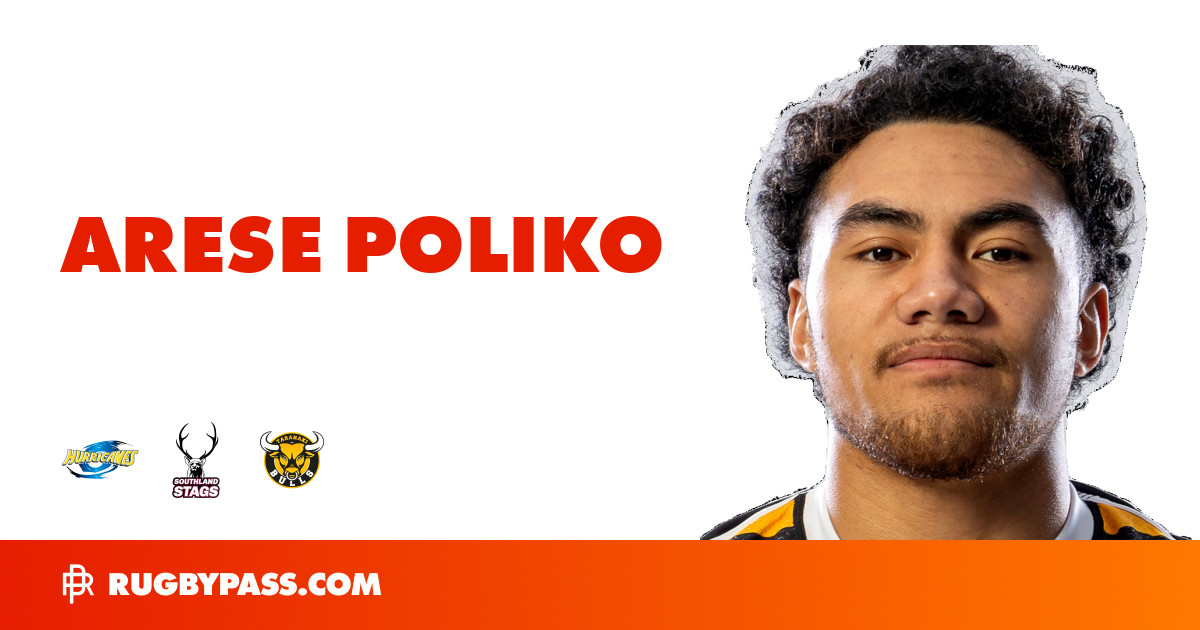 Arese Poliko Rugby Bio | News, Stats, Age, Height & Team | RugbyPass