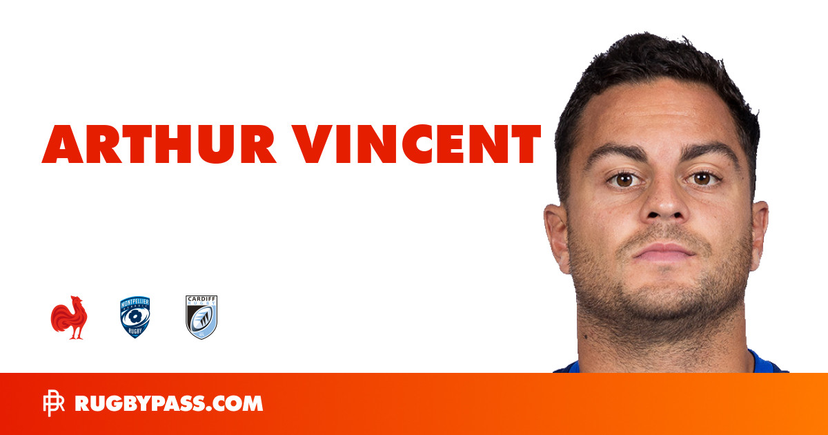 Arthur Vincent Rugby Bio | News, Stats, Age, Height & Team | RugbyPass