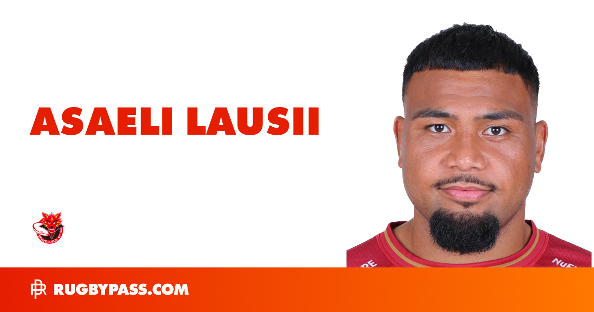 Asaeli Lausii Rugby Bio | News, Stats, Age, Height & Team | RugbyPass