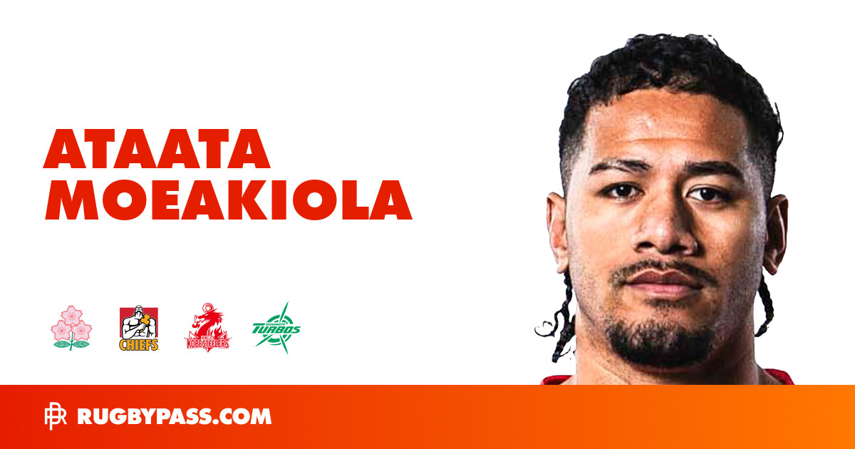 Ataata Moeakiola Rugby Bio | News, Stats, Age, Height & Team | RugbyPass