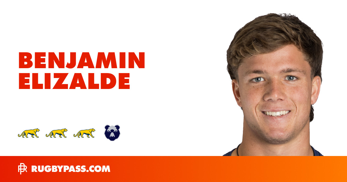 Benjamin Elizalde Rugby Bio | News, Stats, Age, Height & Team | RugbyPass