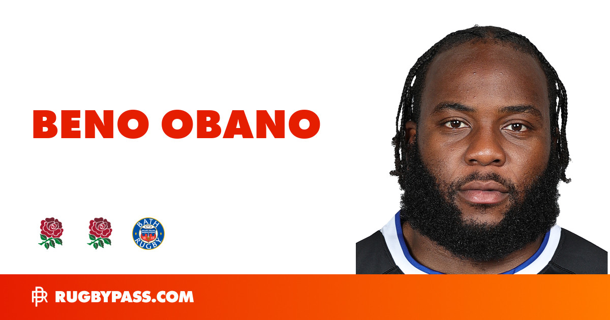 Beno Obano Rugby Bio | News, Stats, Age, Height & Team | RugbyPass