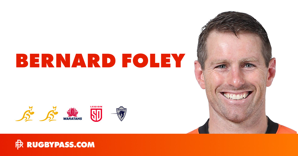 Bernard Foley Rugby Bio | News, Stats, Age, Height & Team | RugbyPass