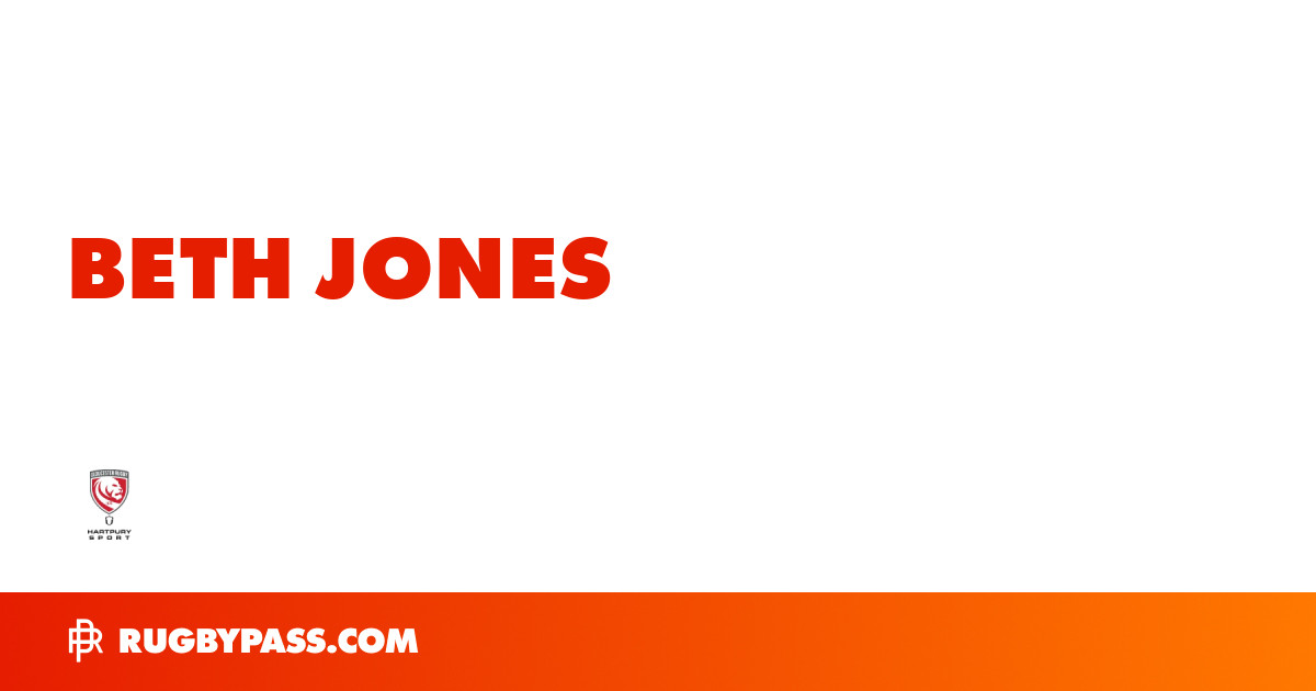 Beth Jones Rugby Bio | News, Stats, Age, Height & Team | RugbyPass