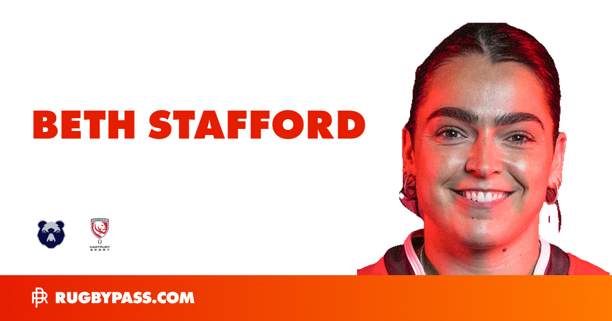 Beth Stafford Rugby Bio | News, Stats, Age, Height & Team | RugbyPass