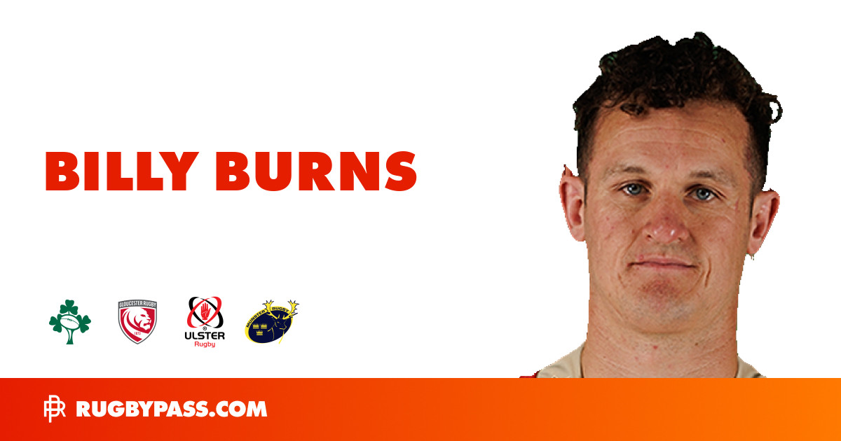 Billy Burns Rugby Bio | News, Stats, Age, Height & Team | RugbyPass