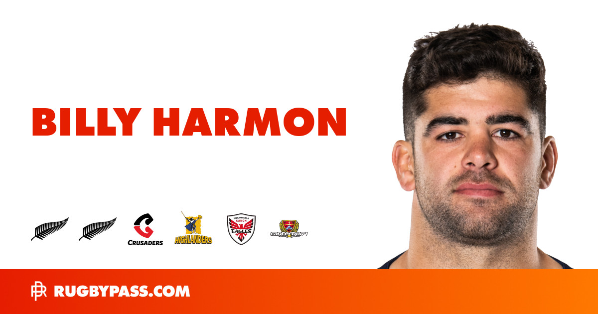Billy Harmon Rugby Bio | News, Stats, Age, Height & Team | RugbyPass