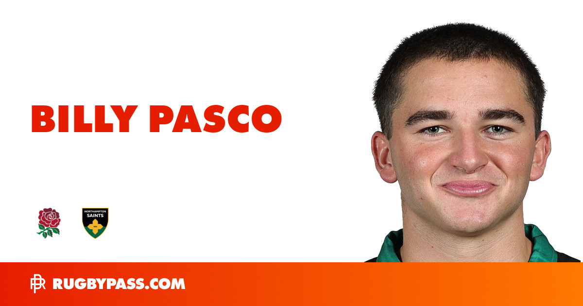 Billy Pasco Rugby Bio | News, Stats, Age, Height & Team | RugbyPass